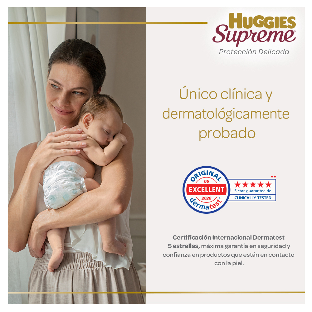 Pañales Bebé Huggies Supreme Etapa RN 40 Piezas | DelSol