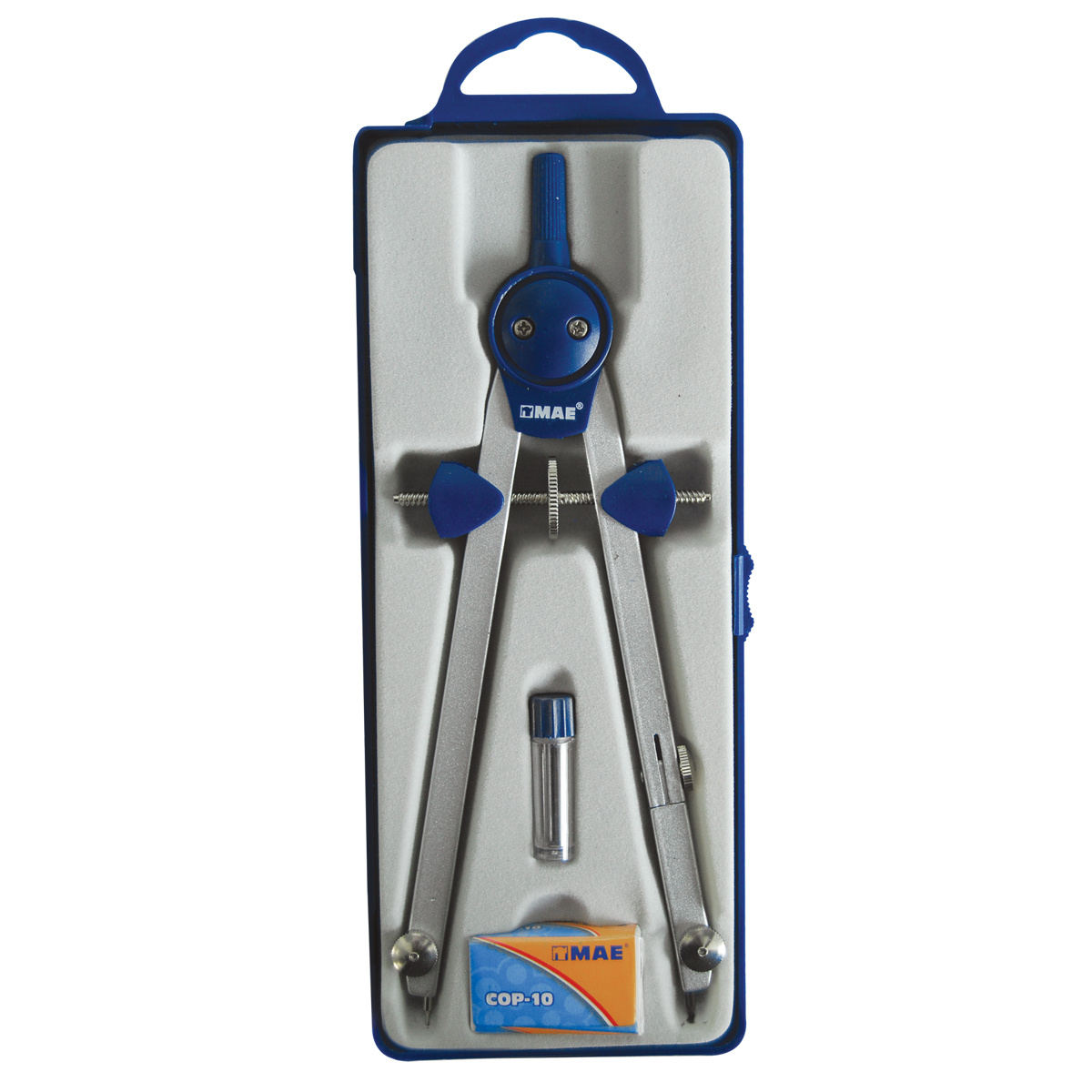 Compás Metal Precisión Est C Goma Puntillas | DelSol