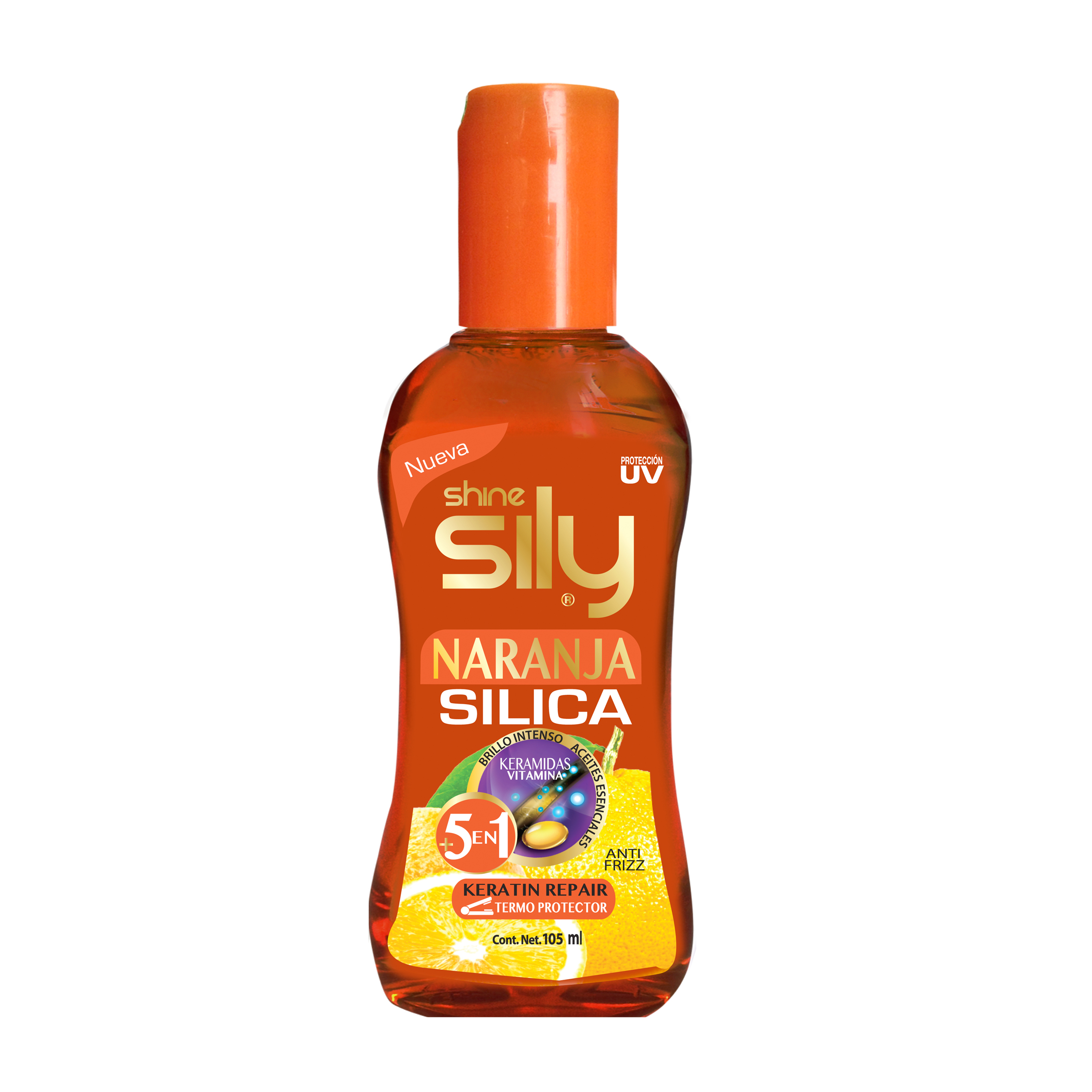 Sílica Shine Sily Naranja 105 ml | DelSol