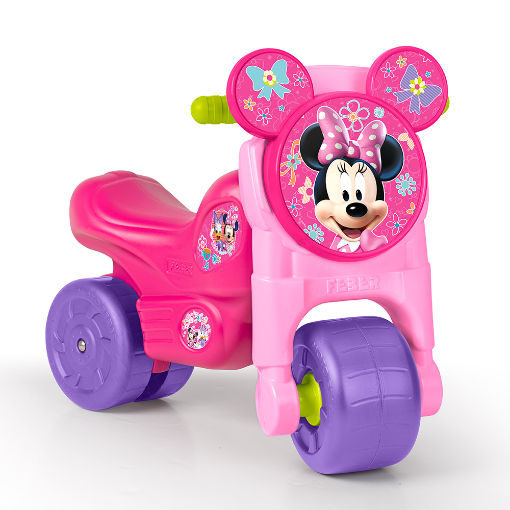 Motocicleta Montable Feber Minnie Mouse Rosa | DelSol