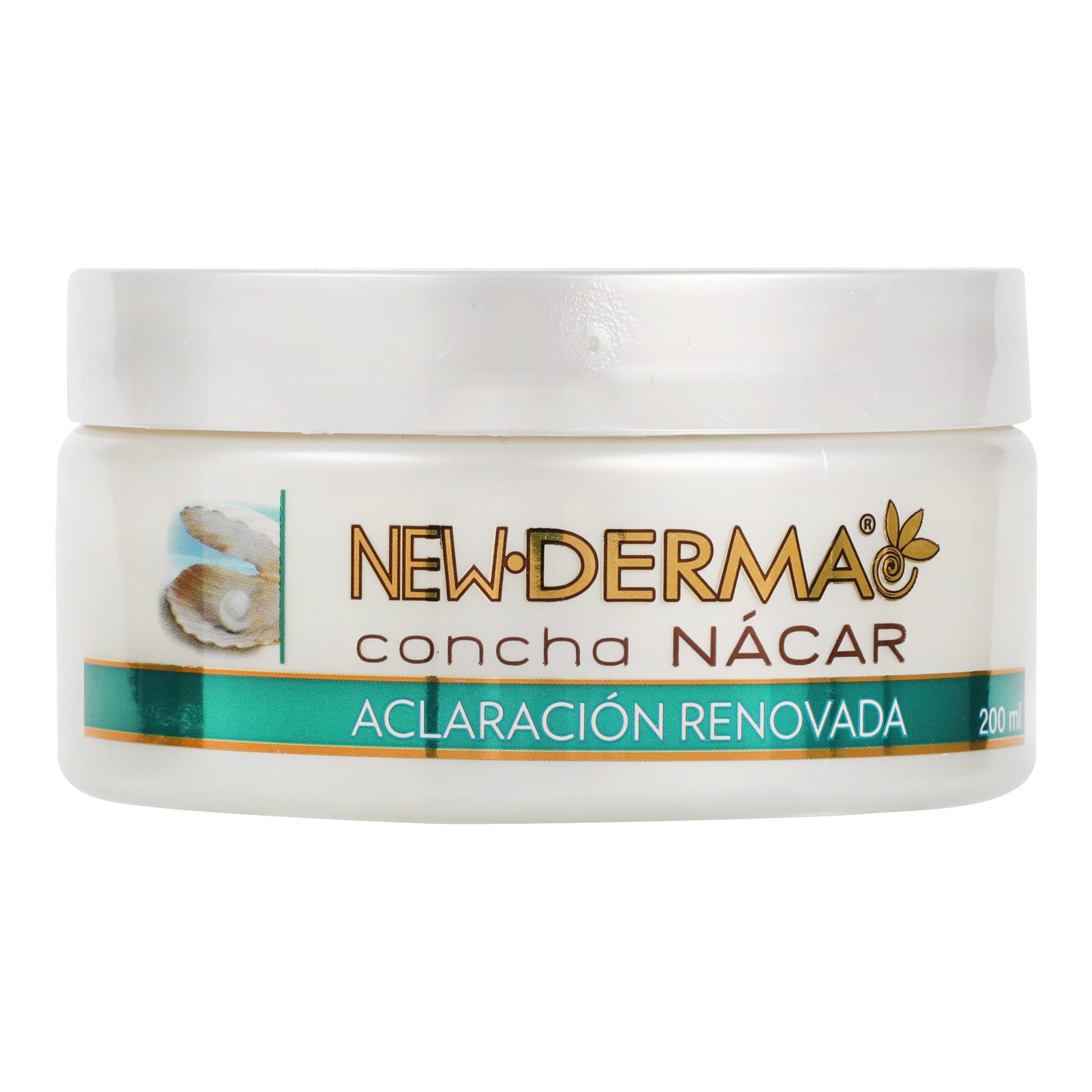 Crema Corporal New Derma Concha Nácar 200 ml | DelSol