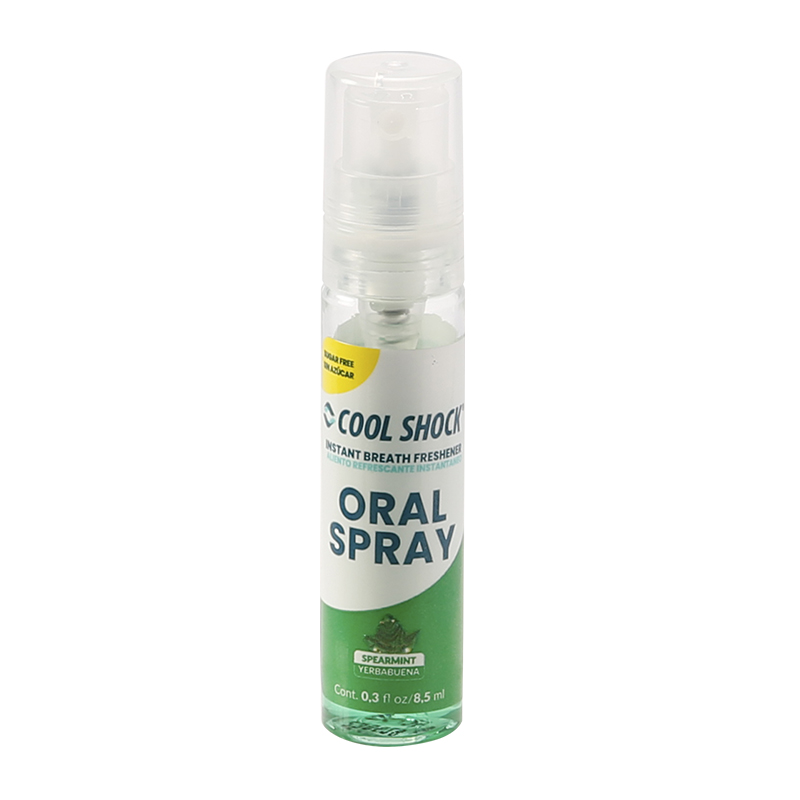 Spray Oral Cool Shock Yerbabuena 8.5 ml | DelSol