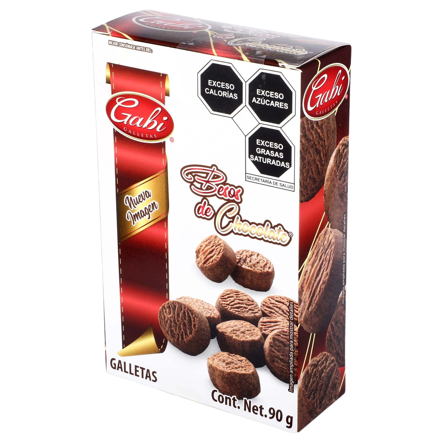 Galletas Gabi Besos de Chocolate 90 Gramos | DelSol