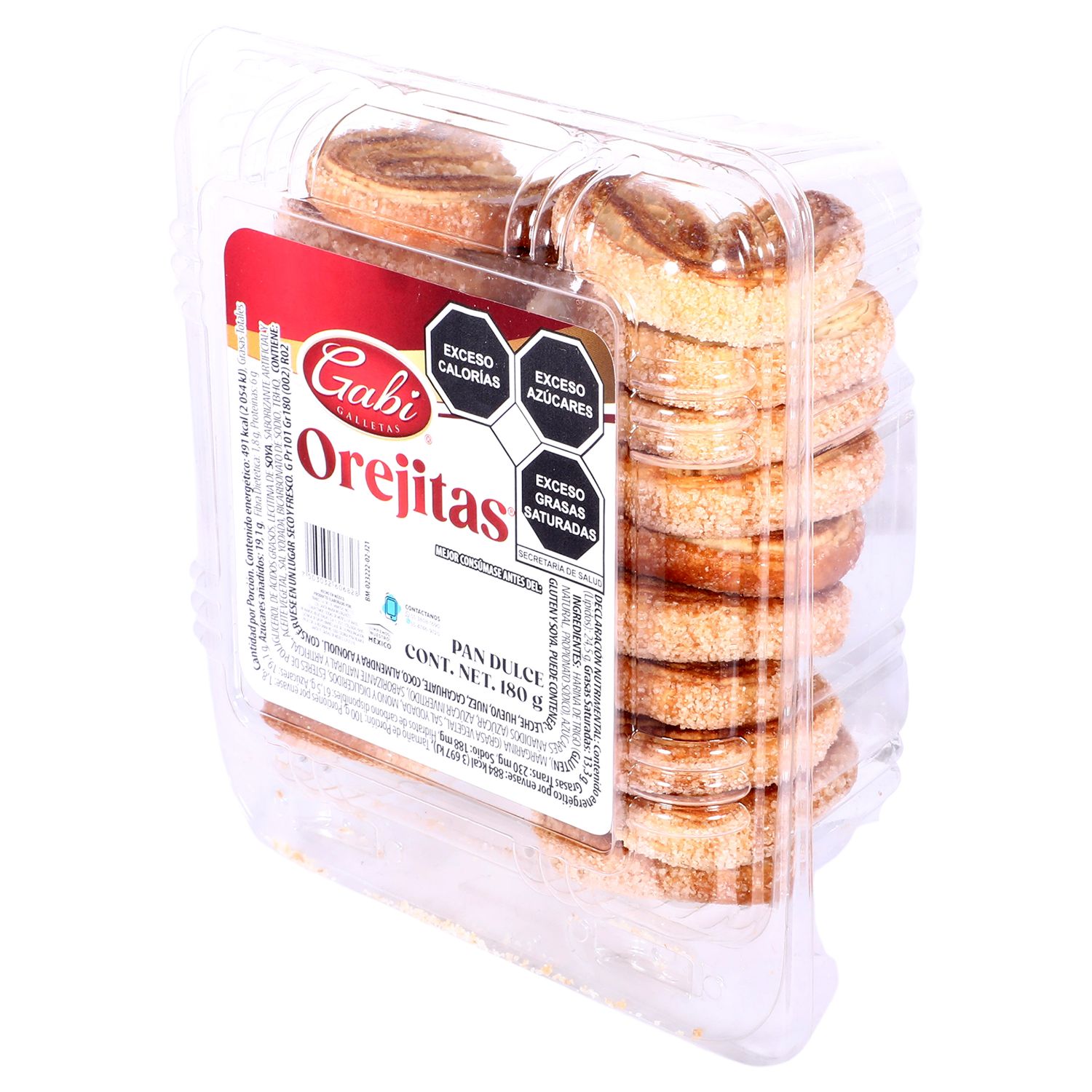 Galletas Gabi Orejitas 180 Gramos | DelSol
