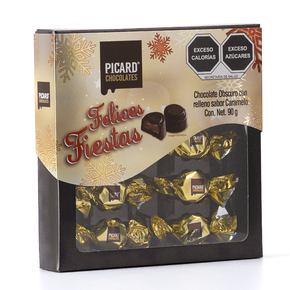 Chocolates Picard Felices Fiestas 90 g | DelSol