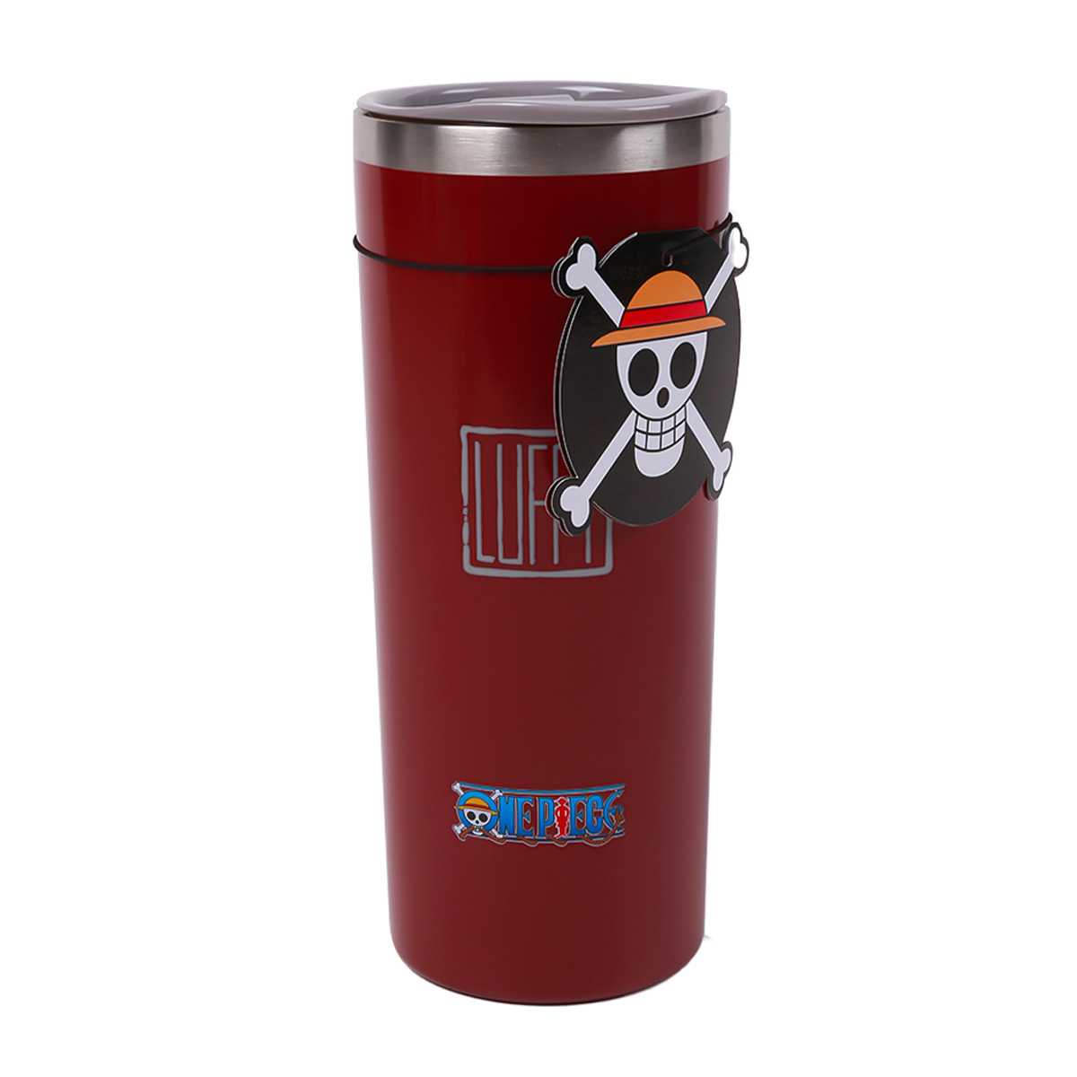 Termo Metálico Geek Industry One Piece Monkey D. Luffy 20 oz | DelSol