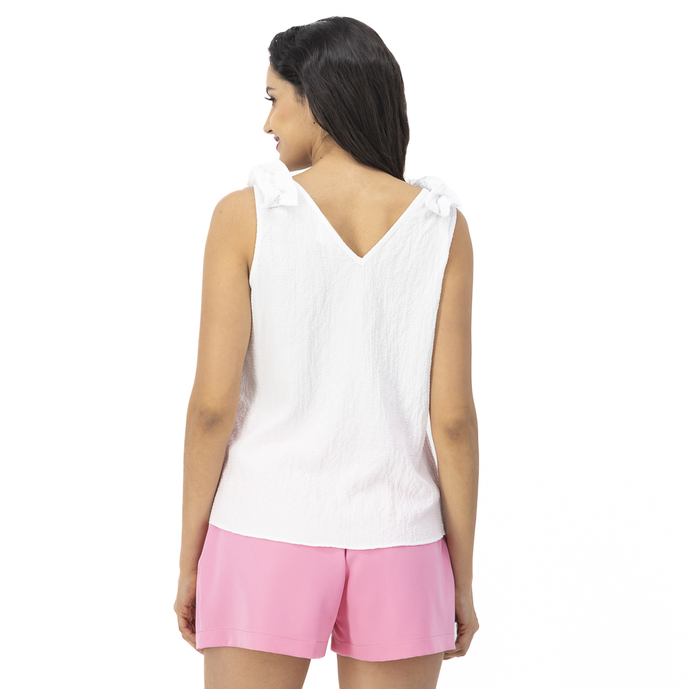 Blusa Mujer Con Olán En Hombros Mxstaza | DelSol