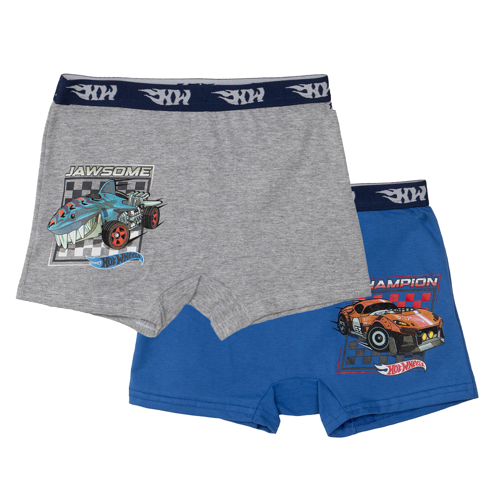 Pack De Boxer Hot Wheels Niño Estampado Frontal | DelSol