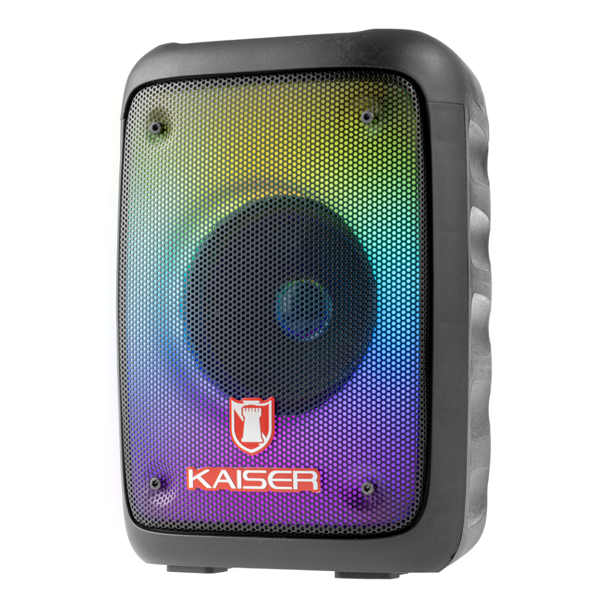 Bafle Recargable Kaiser 4 Pulgadas Bluetooth Luz KSW 7004 | DelSol