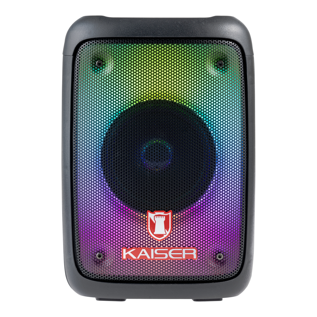 Bafle Recargable Kaiser 4 Pulgadas Bluetooth Luz KSW 7004 | DelSol