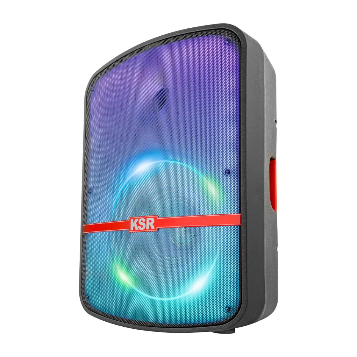 Bafle Recargable KSR 15 Pulgadas Bluetooth Luz Flama MSA 7515SC | DelSol
