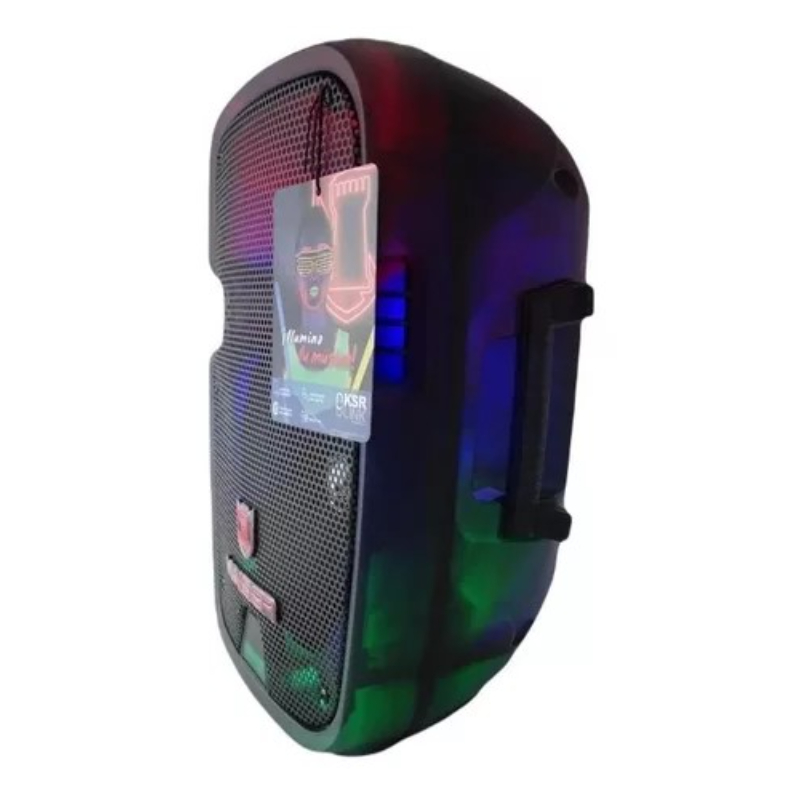 Bafle Recargable KSR 8 Pulgadas Bluetooth Full Flame KSW 1008 2 | DelSol
