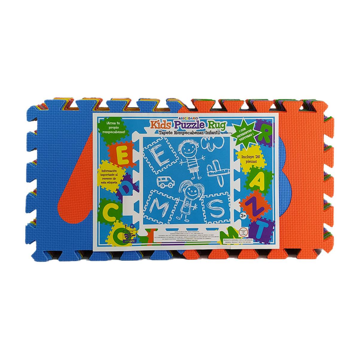 Tapete Infantil Armable Sunny Abecedario 26 Piezas | DelSol
