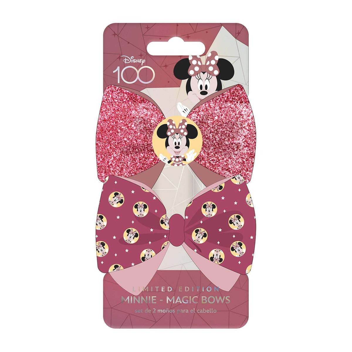 Set de Moños Minnie Mouse Republic Cosmetics Disney 100 | DelSol