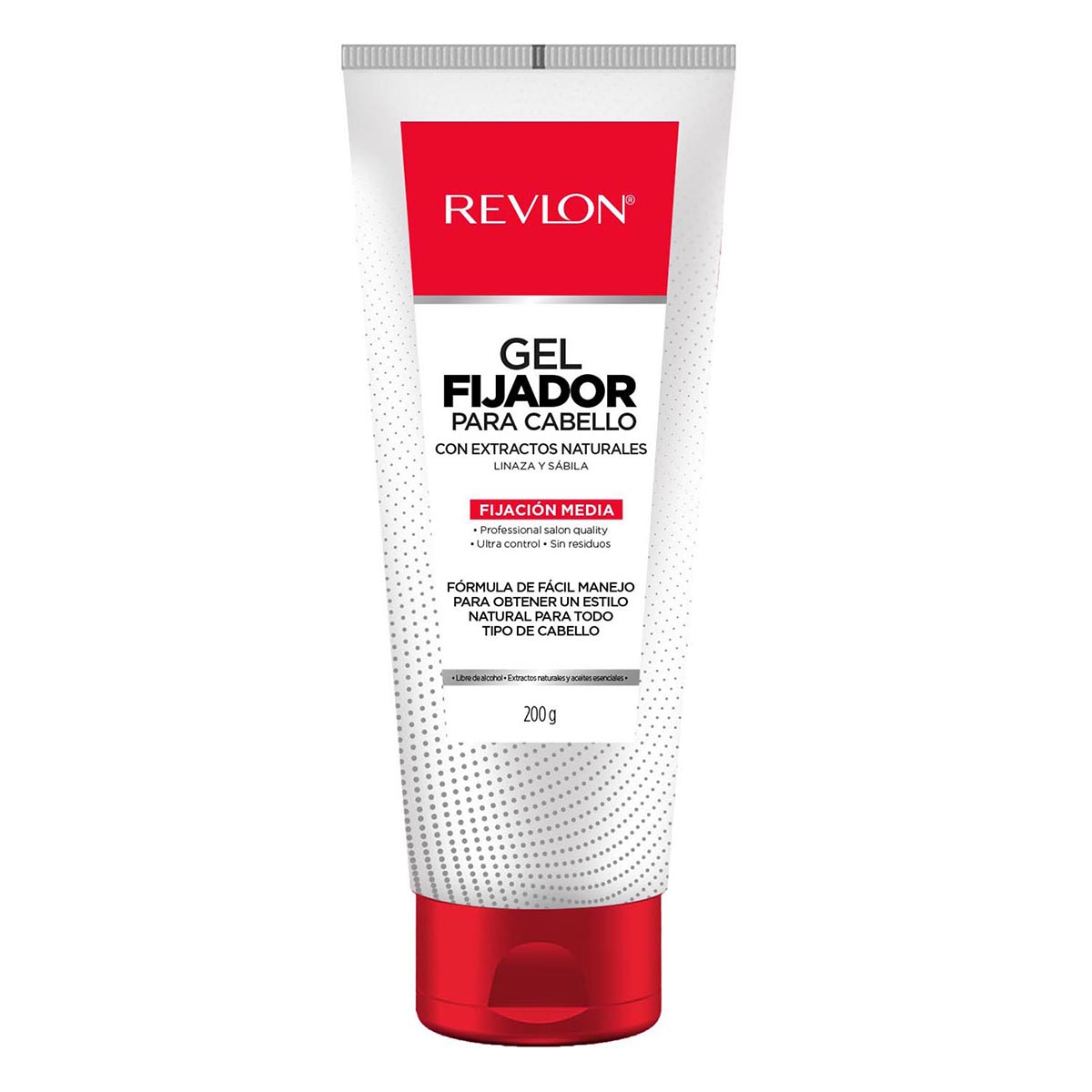 Gel para Cabello Revlon Fijación Media 200 g | DelSol