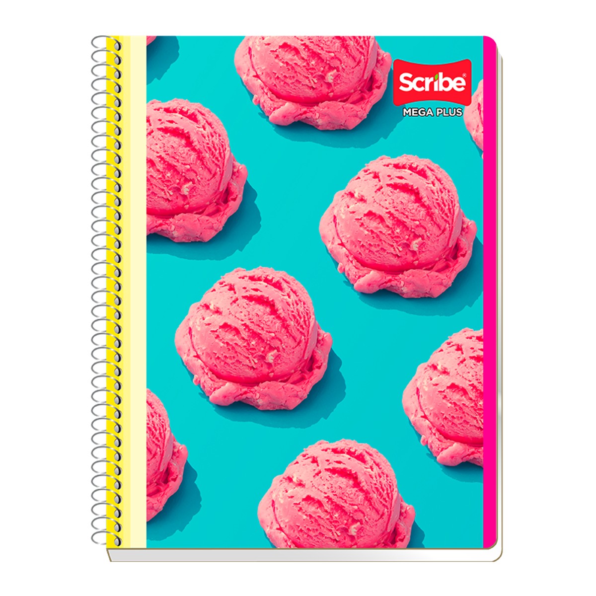 Cuaderno Francés Scribe Mega Plus Cuadro Chico 100 Hojas | DelSol