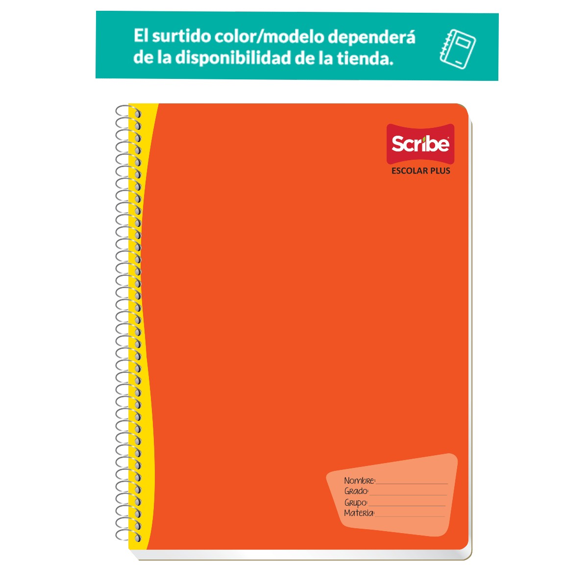 Cuaderno Profesional Scribe Escolar Plus Raya 200 Hojas | DelSol