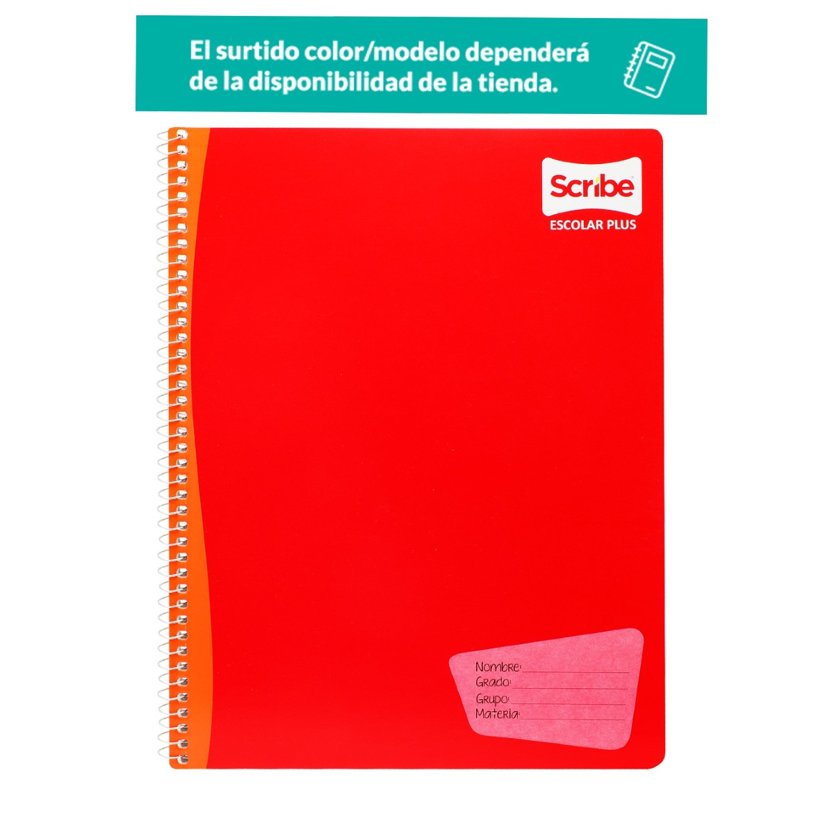 Cuaderno Profesional Scribe Escolar Plus Blanco 100 Hojas | DelSol