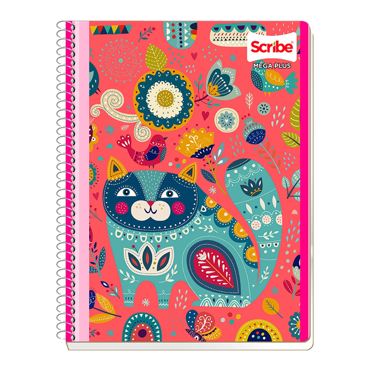 Cuaderno Profesional Scribe Mega Plus Raya 100 Hojas | DelSol