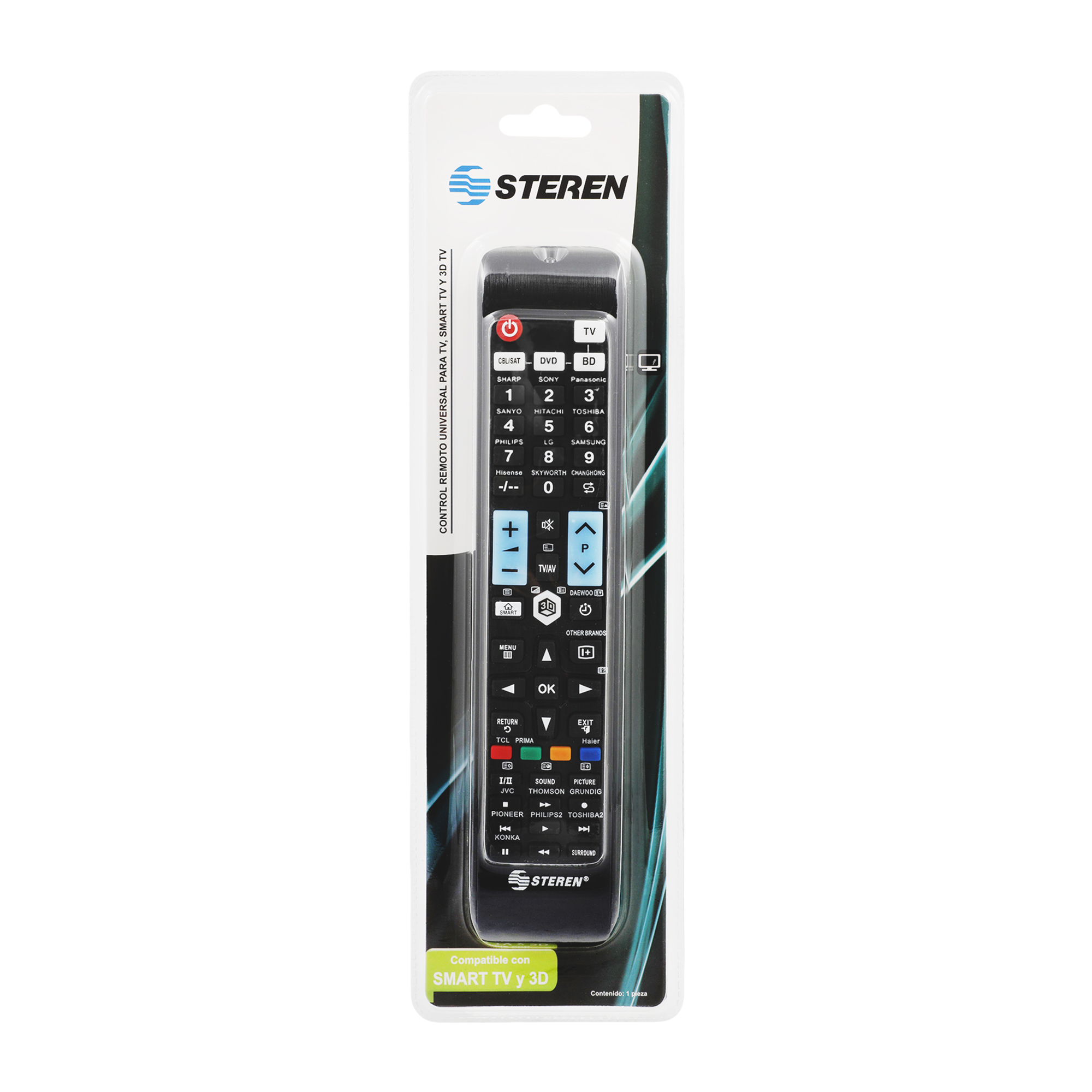 Control Remoto Universal 4 en 1 Steren RM 260 | DelSol