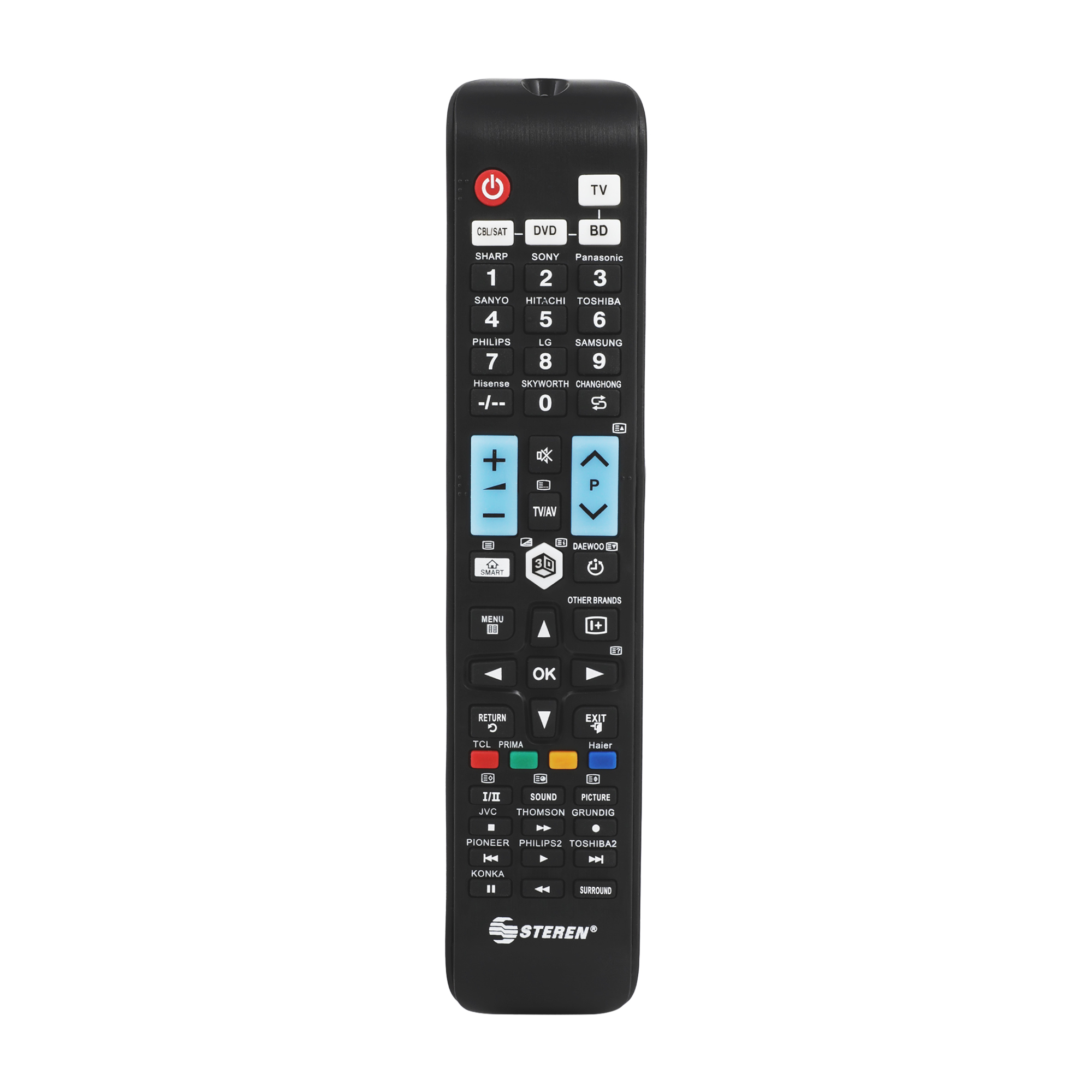 Control Remoto Universal 4 en 1 Steren RM 260 | DelSol