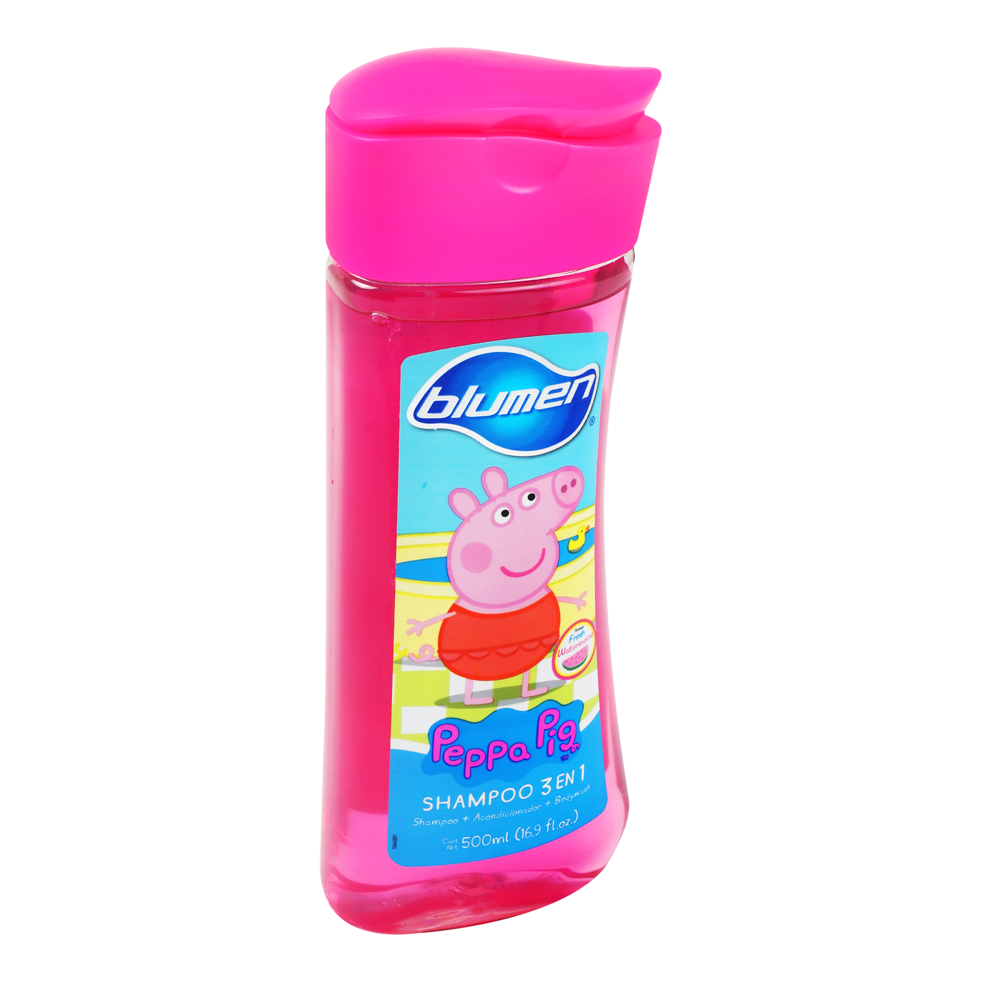 Shampoo Blumen Peppa Pig 3 en 1 500 ml | DelSol