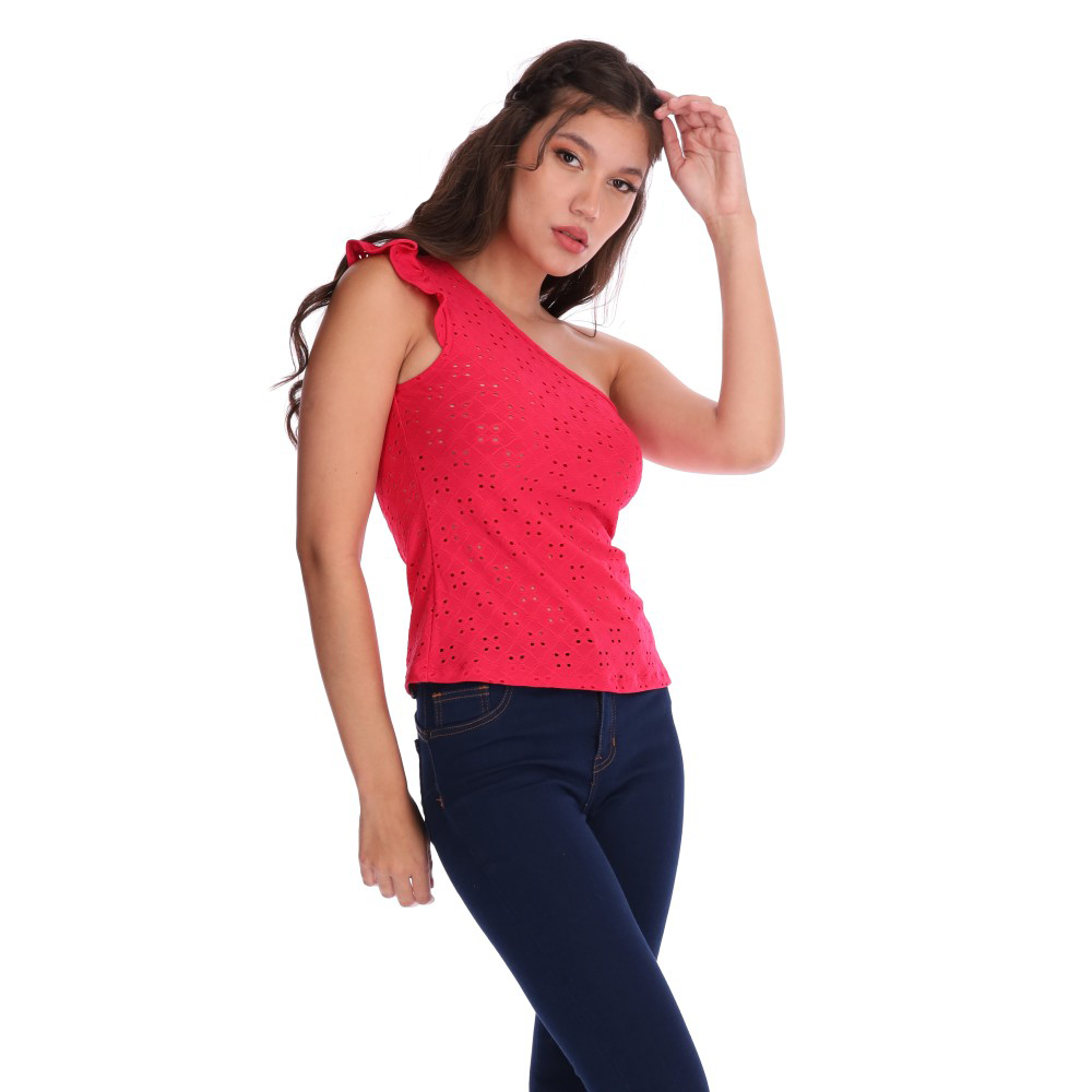 Blusa Mujer Con Diseño Asimétrico Mxstaza | DelSol