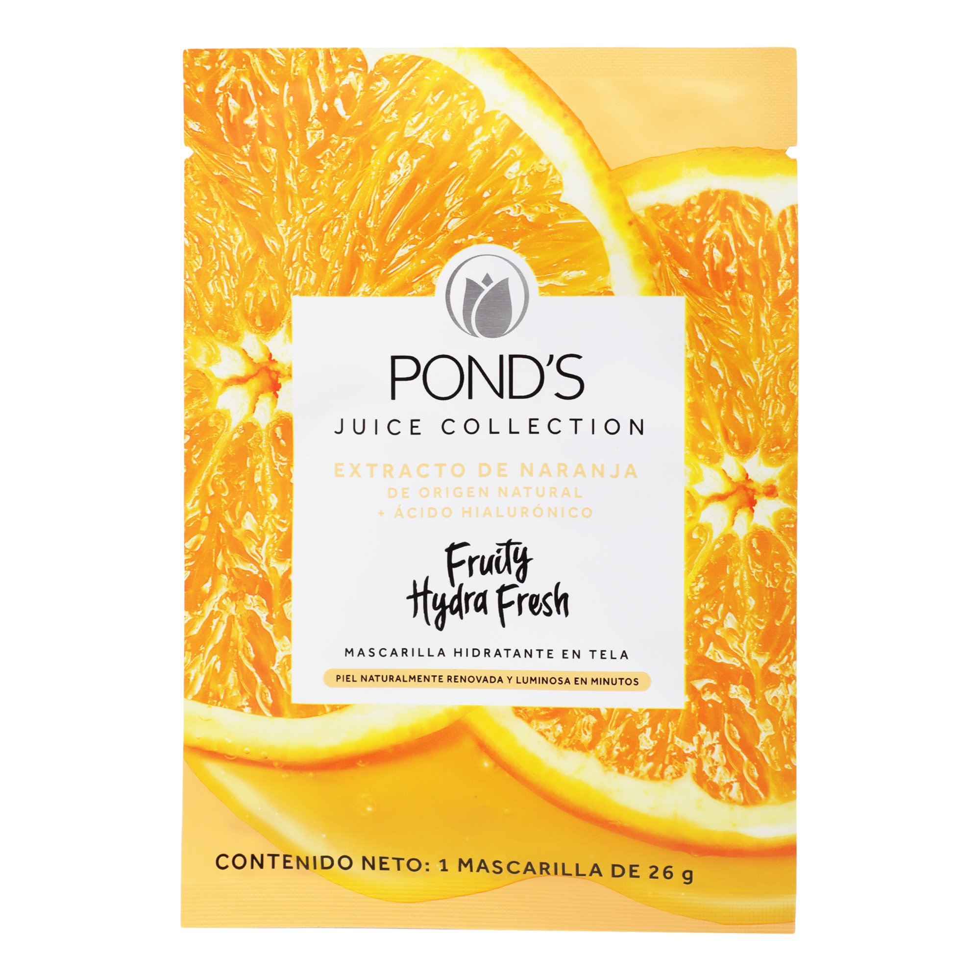 Mascarilla Facial Pond's Fruity Hydra Fresh Naranja 26 g | DelSol