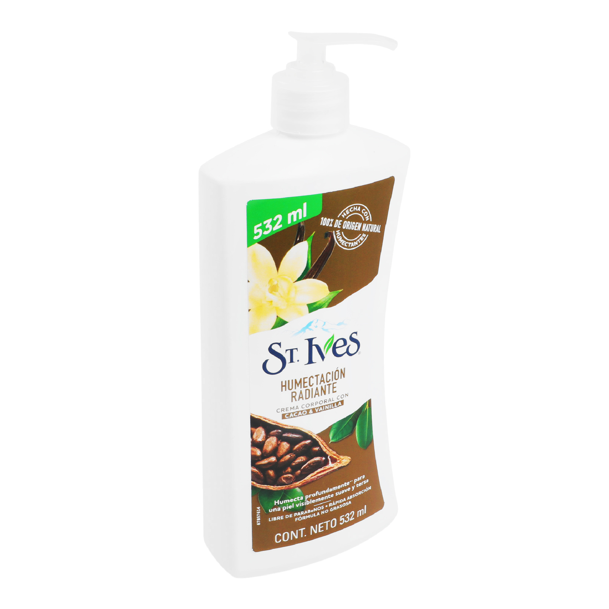 Crema Corporal St. Ives Humectación Radiante 532 ml | DelSol