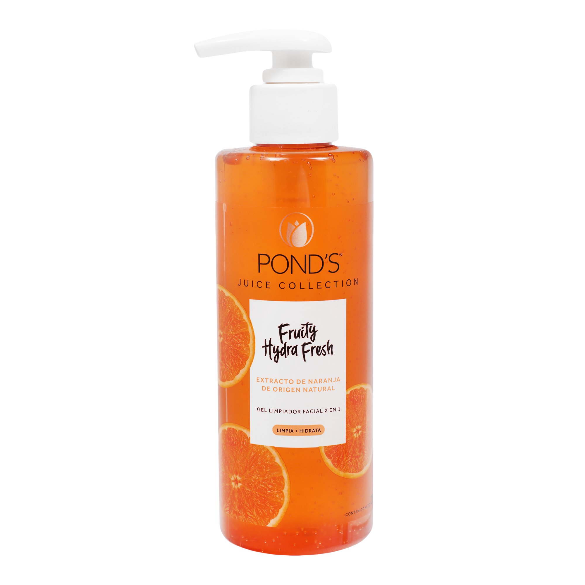 Jabon Facial Pond's Fruity Hydra Fresh Naranja 200 ml | DelSol