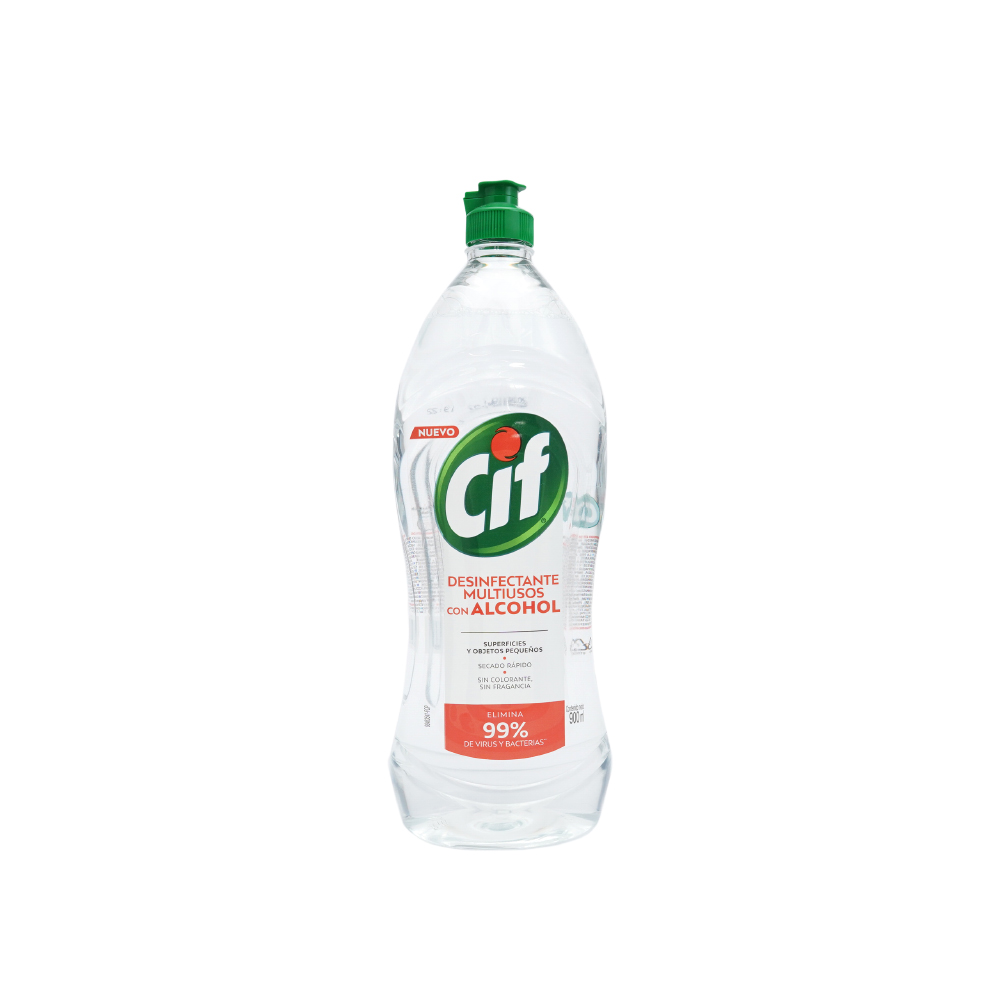 Desinfectante Multiusos Cif con Alcohol 900 ml | DelSol