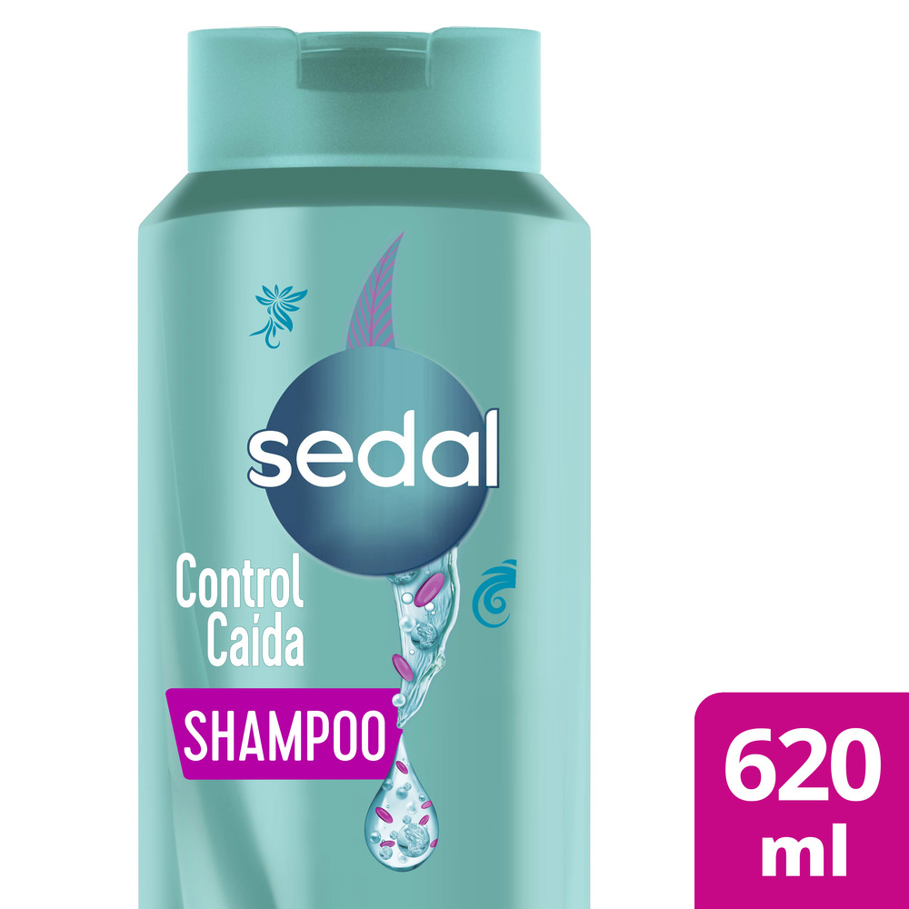 Shampoo Sedal Control Caída 620 ml | DelSol