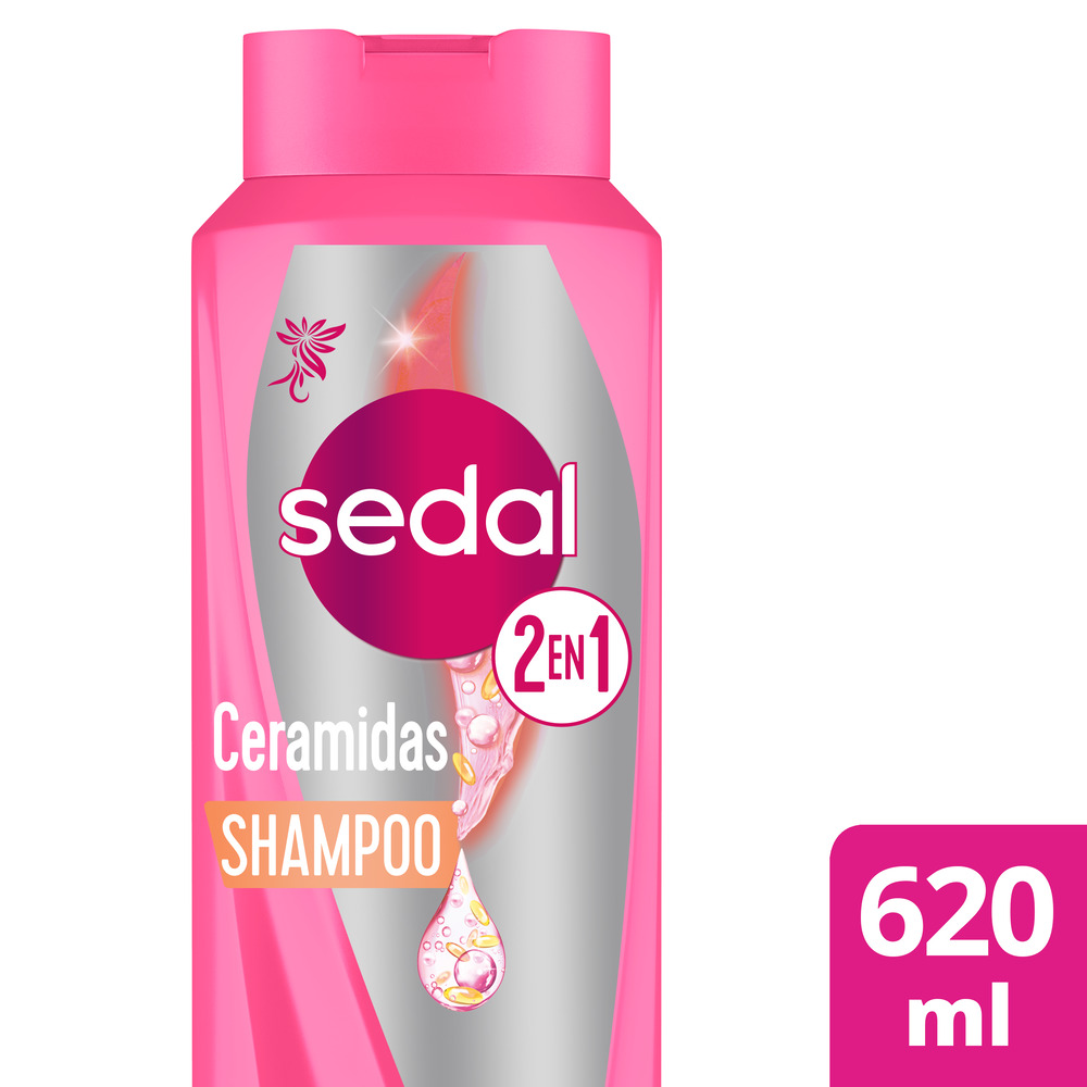 Shampoo 2 en 1 Sedal Ceramidas 620 ml | DelSol