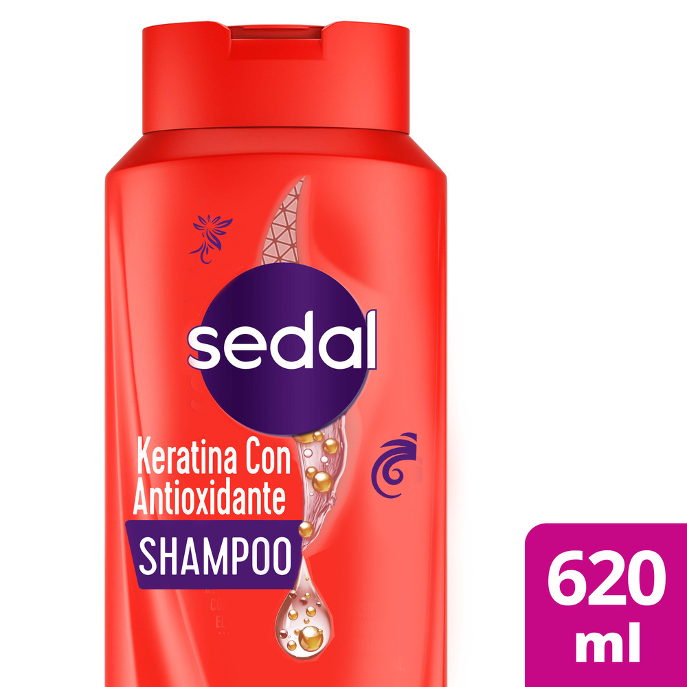 Shampoo Sedal Keratina con Antioxidante 620 ml | DelSol