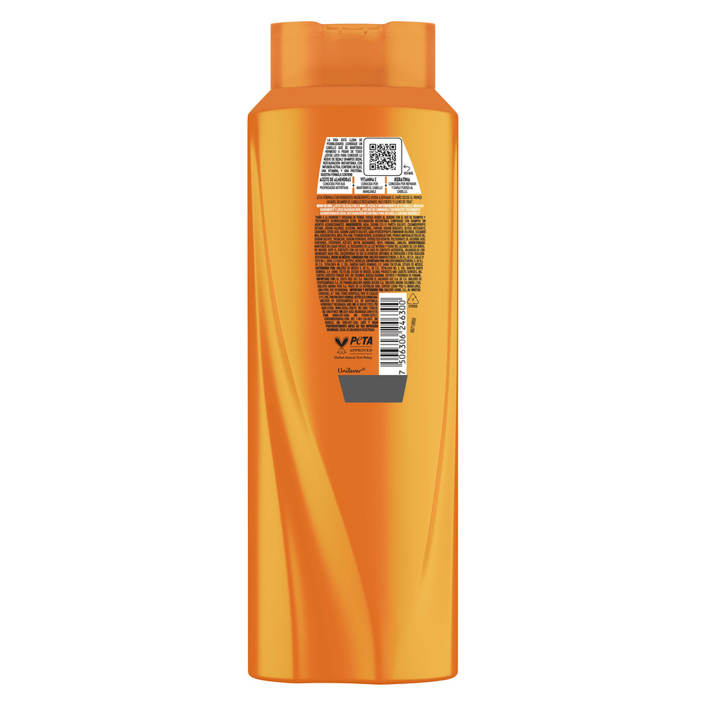 Shampoo 2 en 1 Sedal Restauración Instantánea 620 ml | DelSol