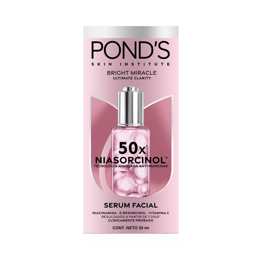 Sérum Facial Pond's Bright Miracle Niasorcinol Día 30 ml | DelSol