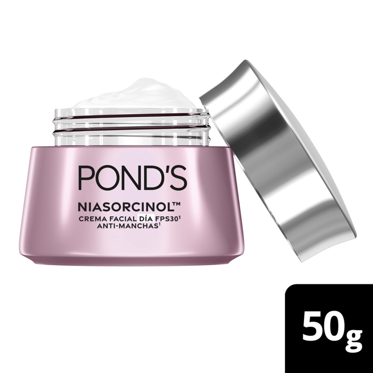 Crema Facial Pond's Bright Miracle Niasorcinol Día 50 g | DelSol