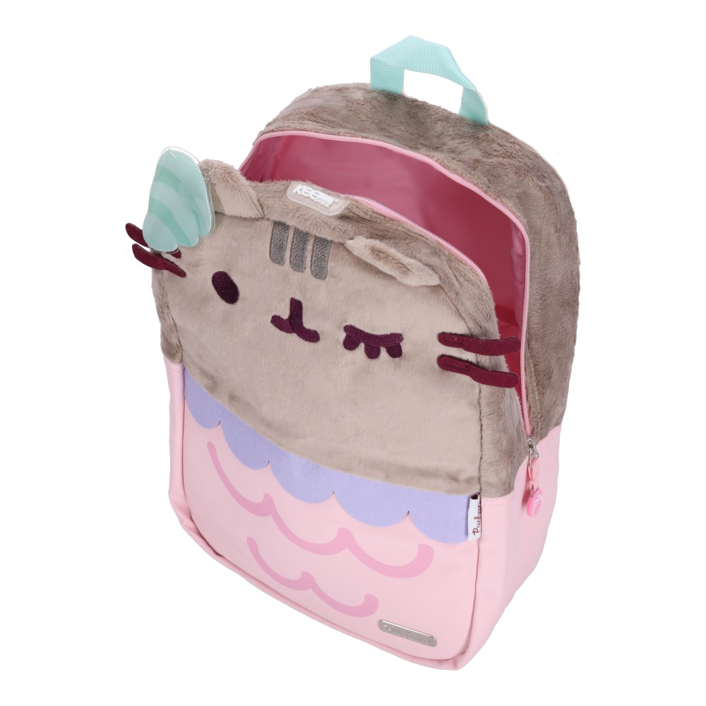 Mochila Keepack Pusheen Sirena Terciopelo | DelSol