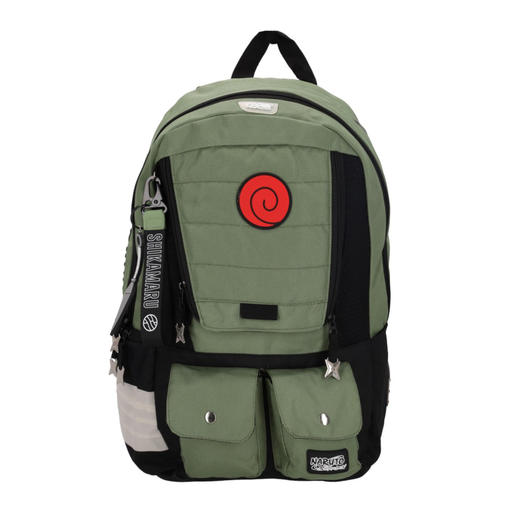 Mochila Keepack Naruto Shippuden Shikamaru Verde | DelSol