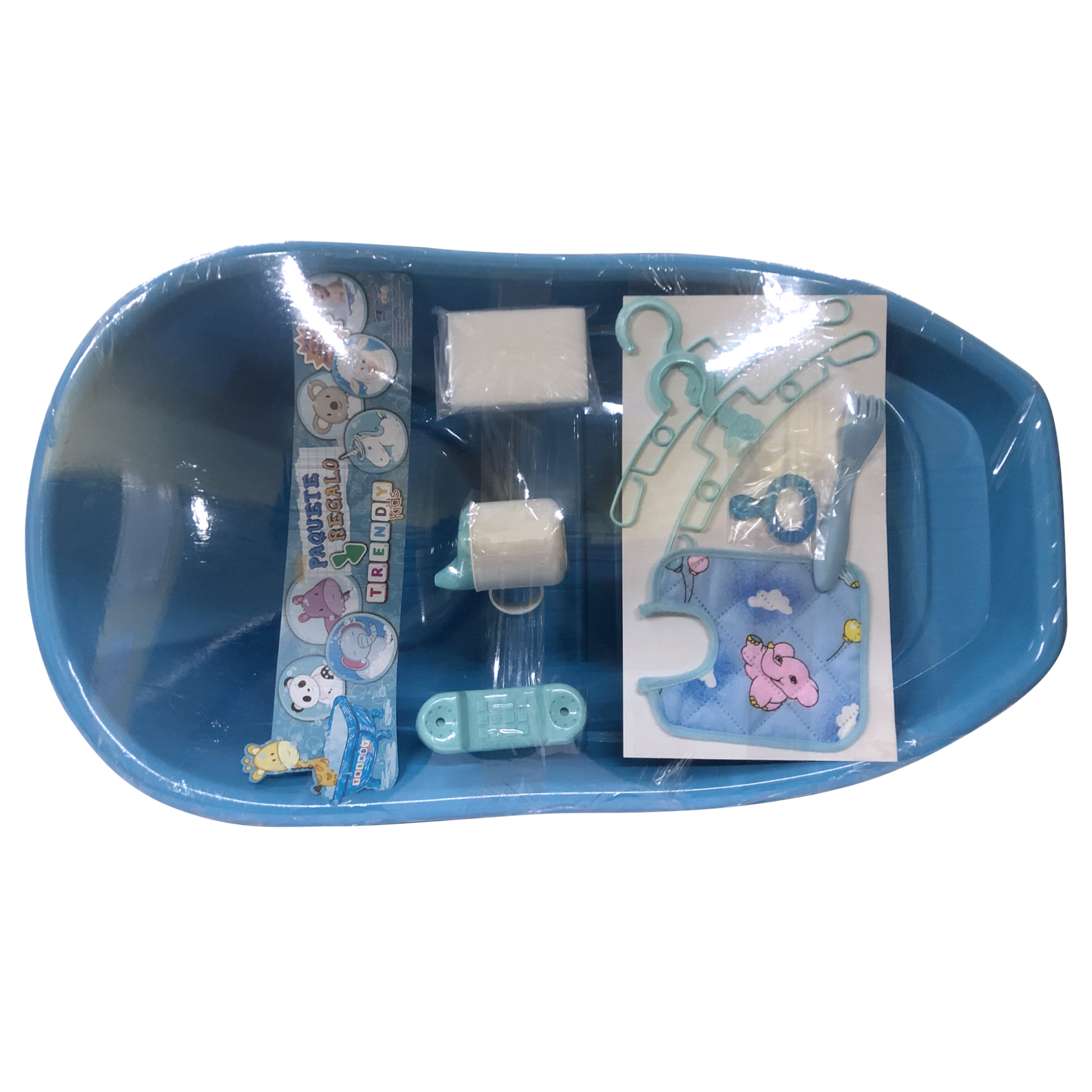 Tina para Bebé Trendy Kids Azul con 8 Accesorios | DelSol