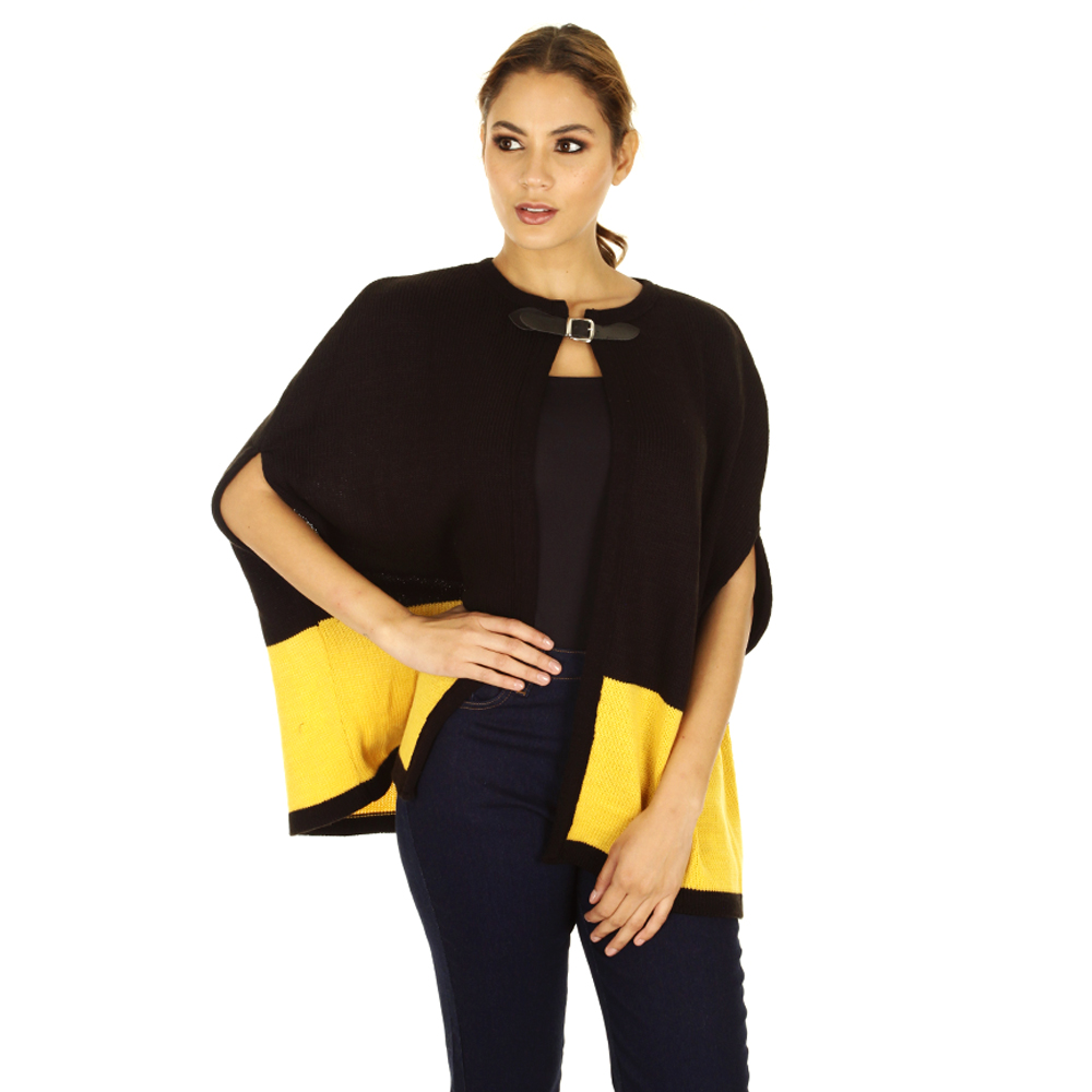 Capa Red Sky Mujer Diseño En Bloques De Color | DelSol