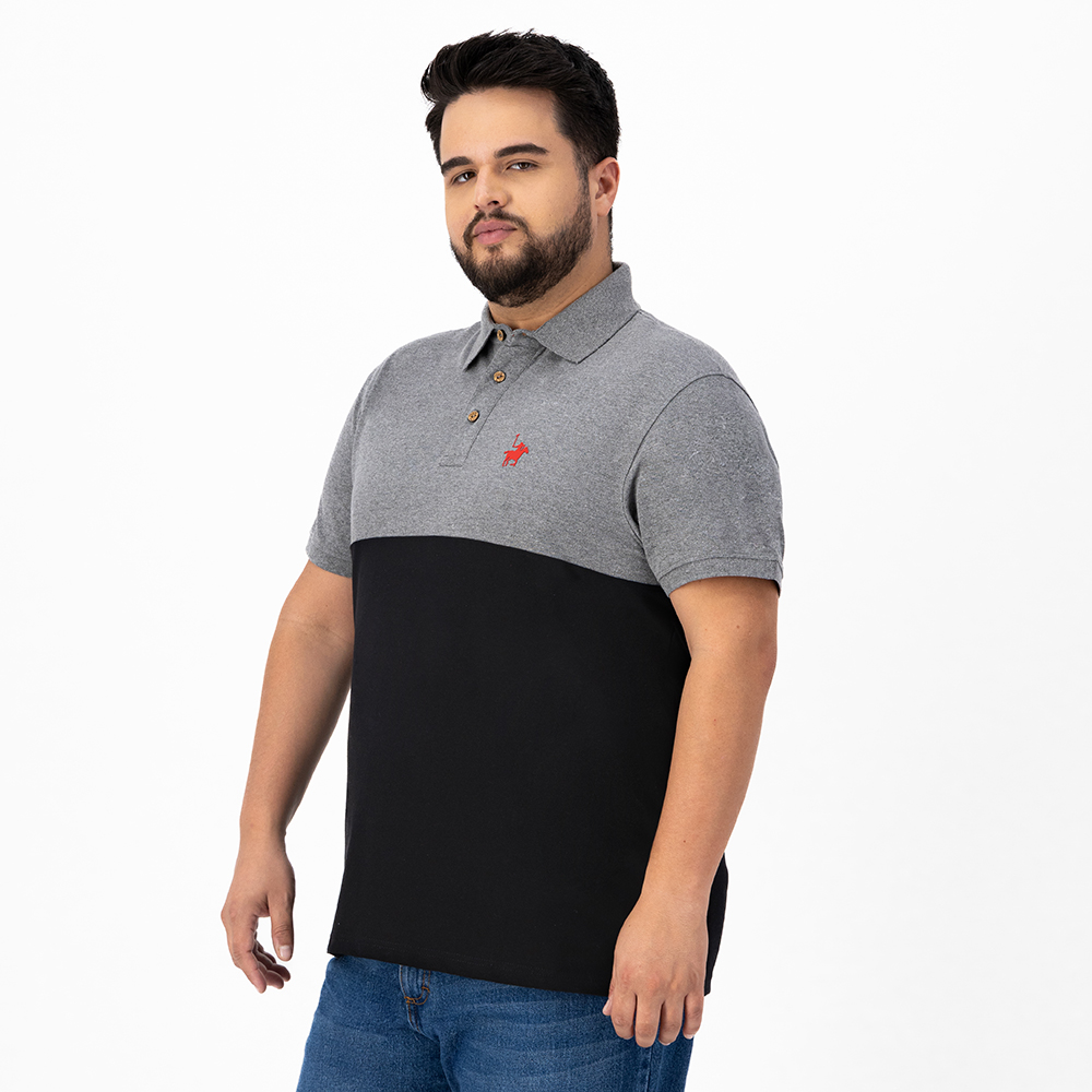 Playera Tipo Polo Yorkshire Polo Club Hombre Con Bordado En Pecho | DelSol