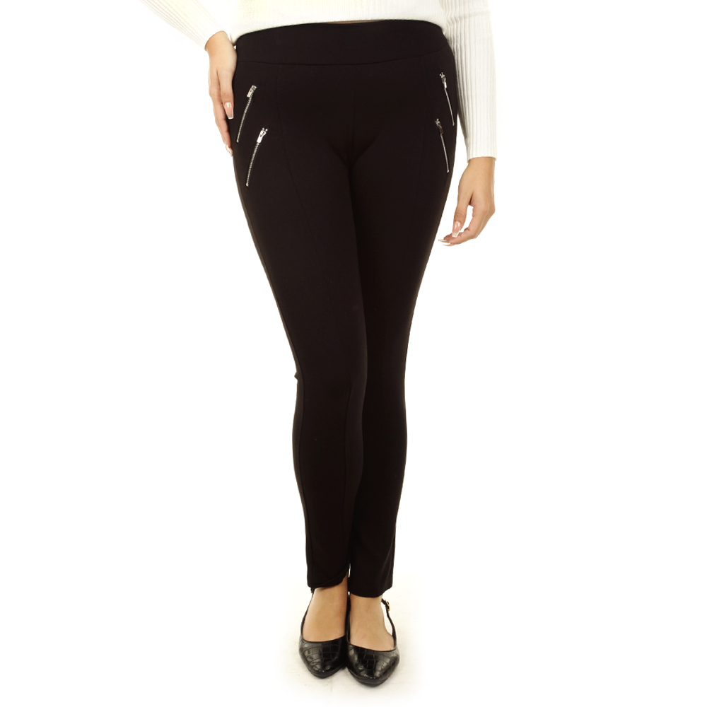 Mallón Red Sky Mujer Liso Con Cierres Decorativos | DelSol