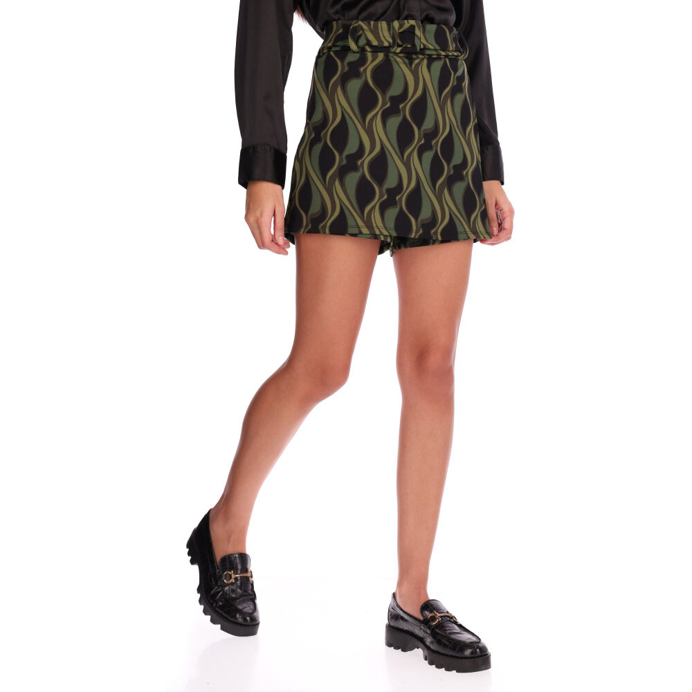 Falda Short Mujer Con Diseño Full Print Mxstaza | DelSol