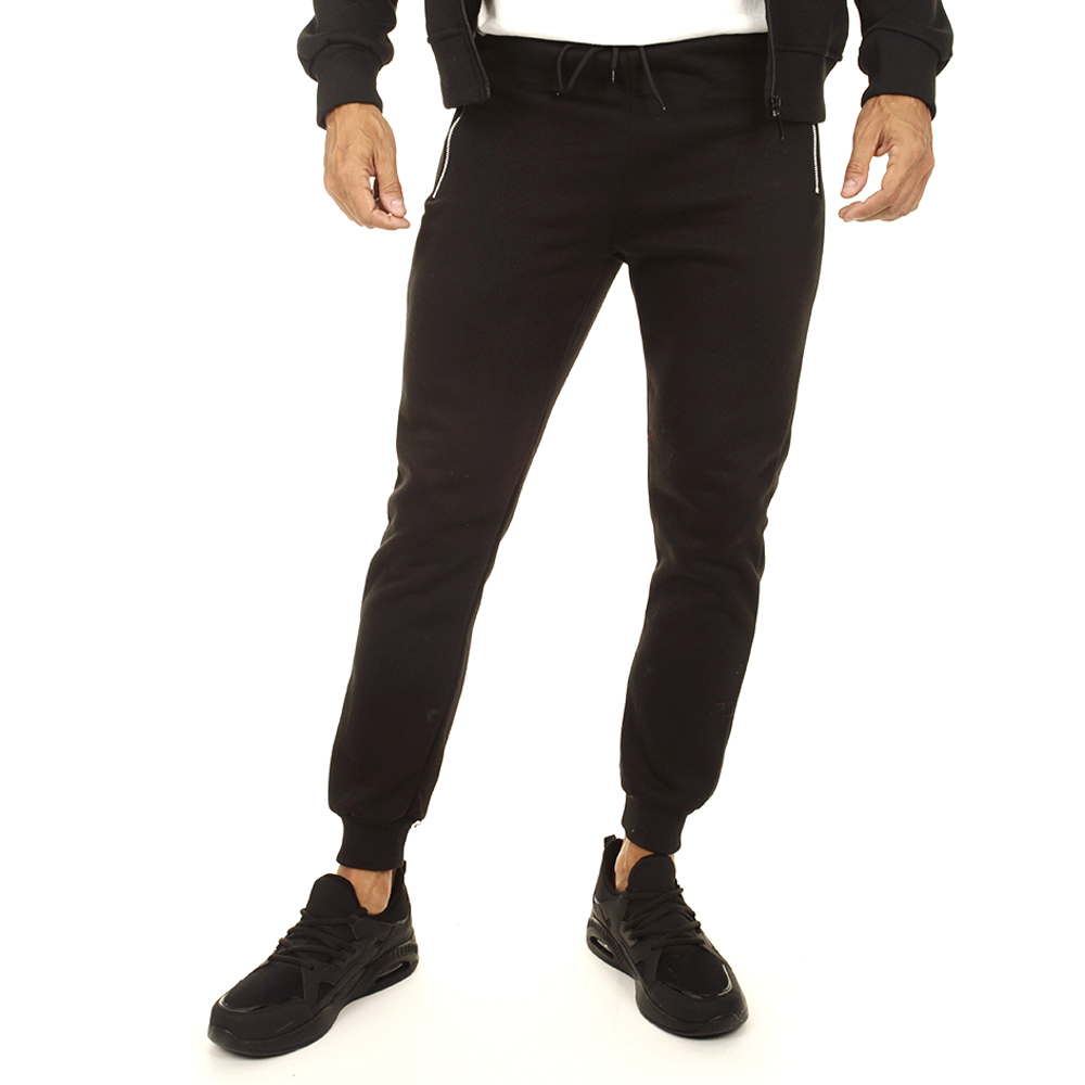 Pants Del Sol Caballero Ajuste En Puños Bolsas Con Cierre Liso | DelSol