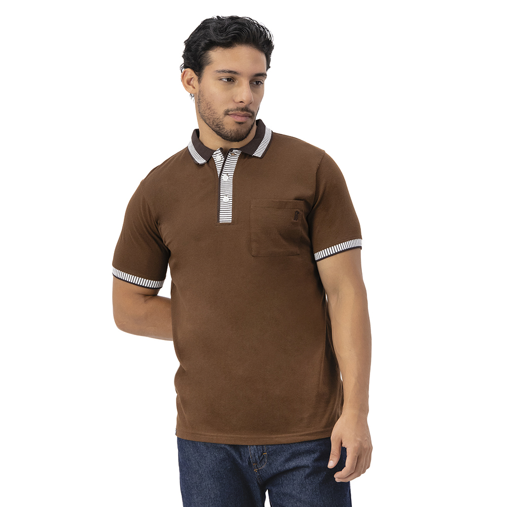 Playera Tipo Polo Hummo Hombre Bolsa En Pecho | DelSol