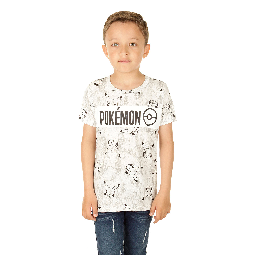 Playera Pokémon Niño Manga Corta | DelSol