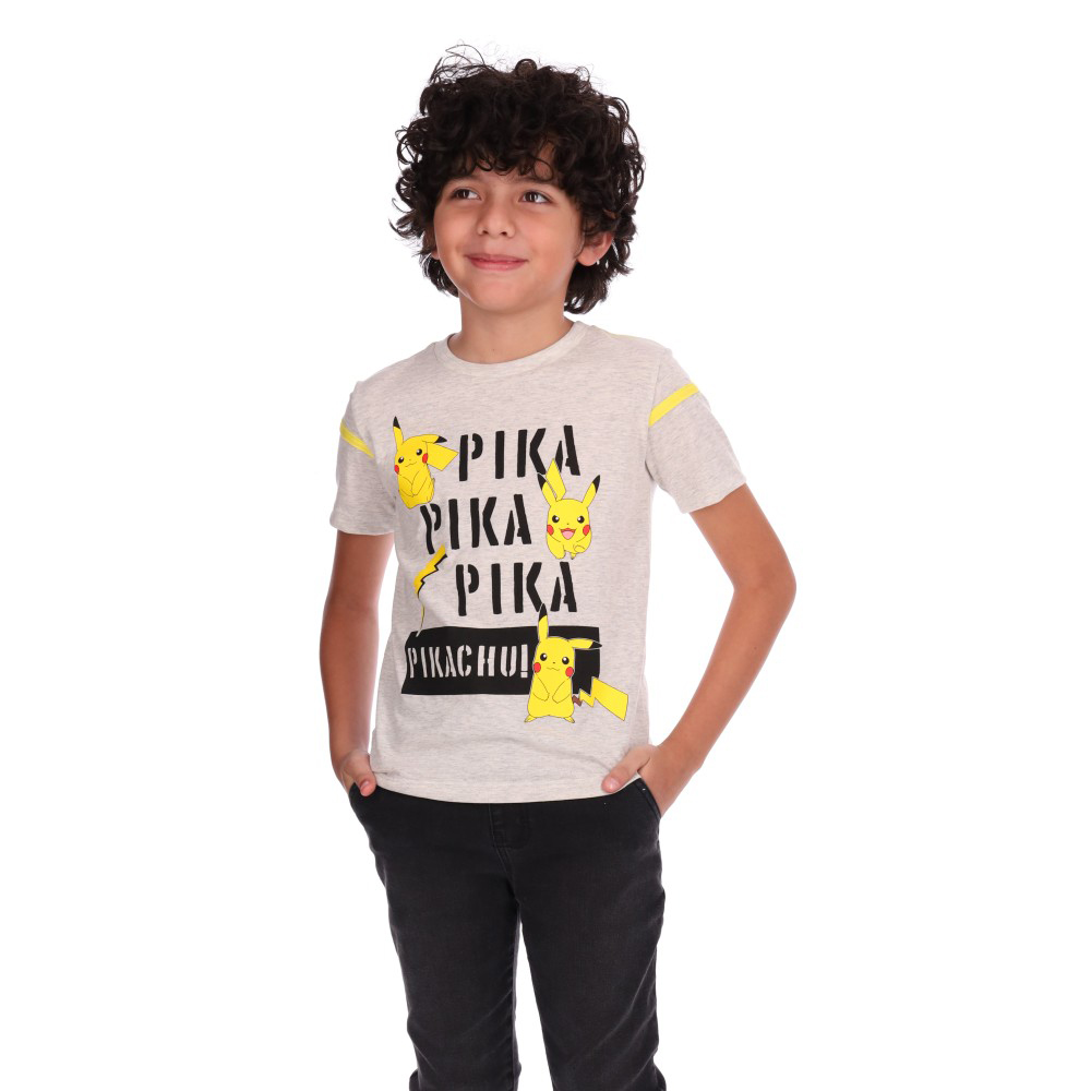 Playera Pokémon Niño Con Diseño Frontal | DelSol