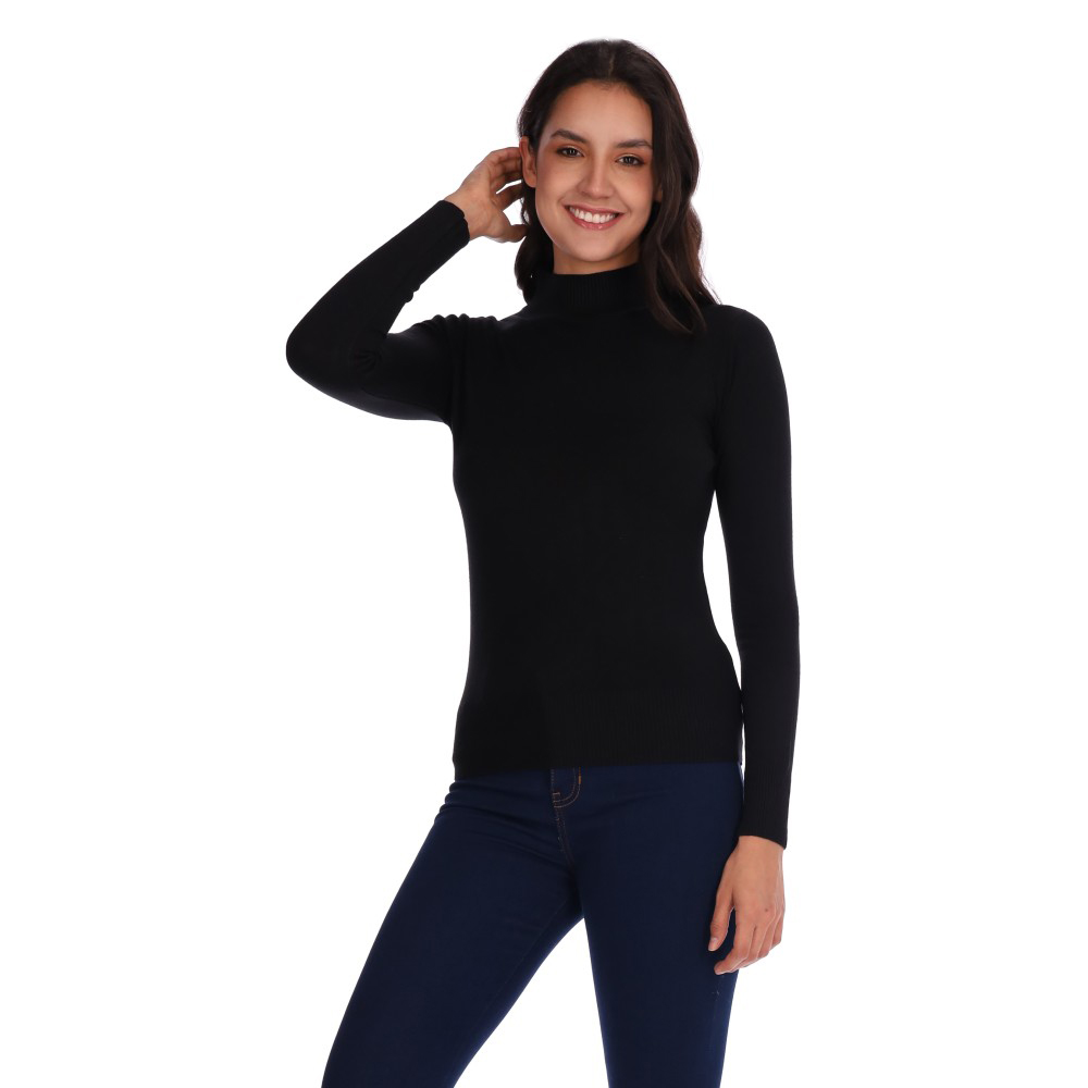 Suéter Red Sky Mujer Cuello Alto | DelSol
