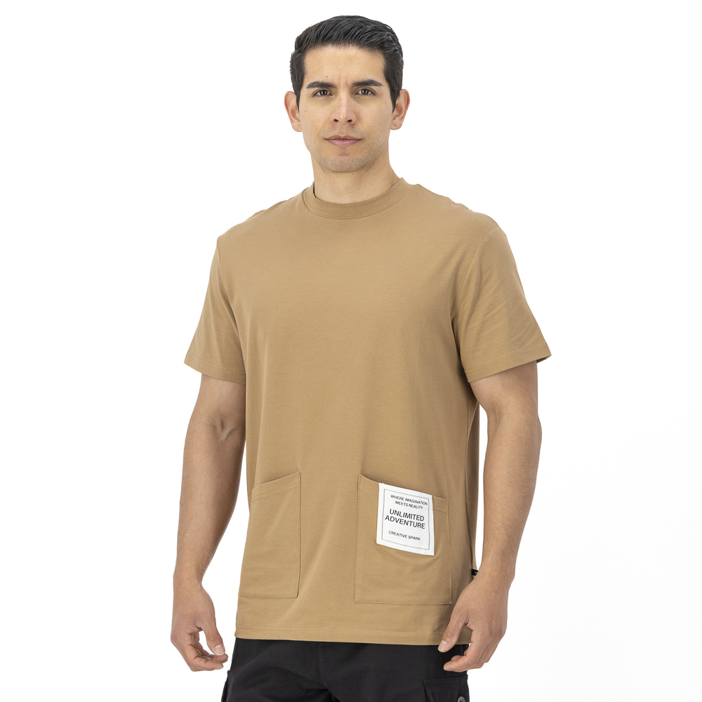 Playera Hummo Hombre Diseño Con Bolsas Frontales | DelSol